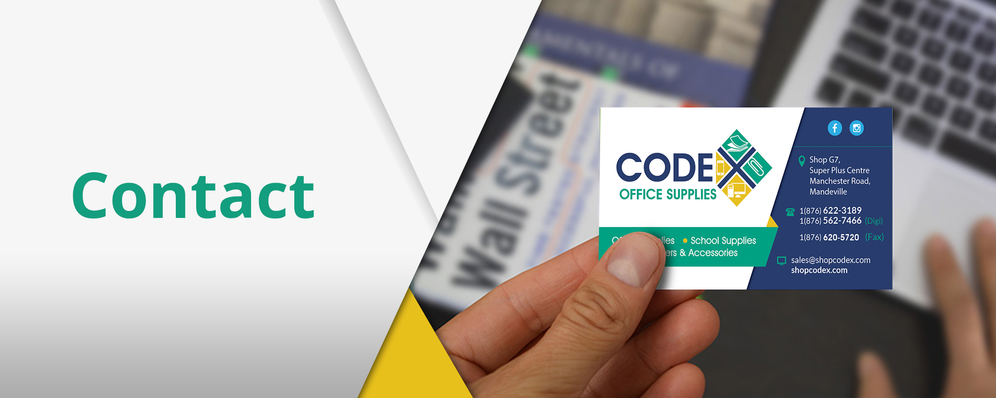 Contact – Codex Office Supplies